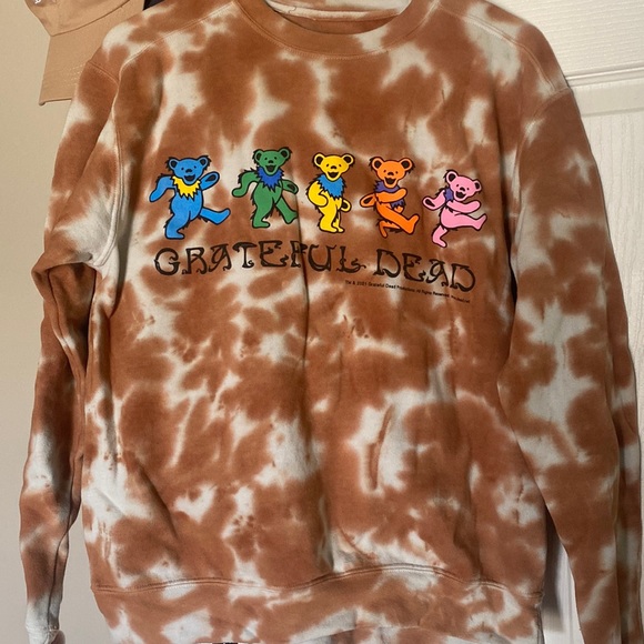 EARTHBOUND | Sweaters | Earthbound Brown And White Tiedye Sweater ...